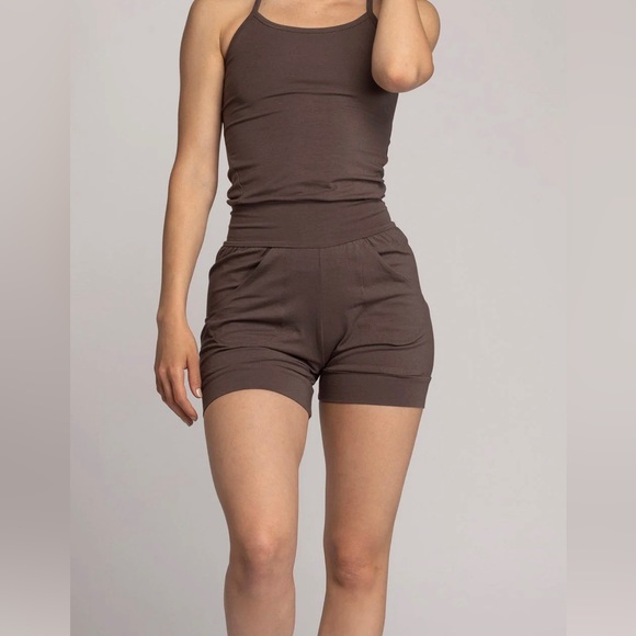 ripple yogawear | Pants & Jumpsuits | Brand New W Tags Yoga Romper ...